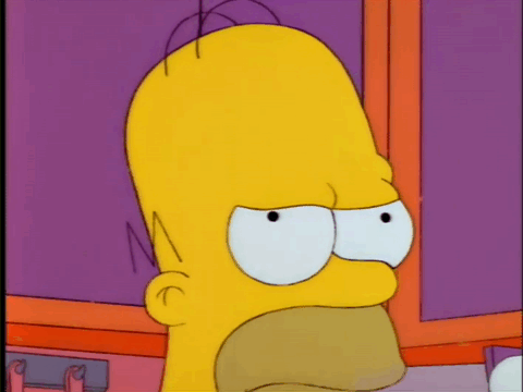 My mind is going a mile a minute : r/TheSimpsons