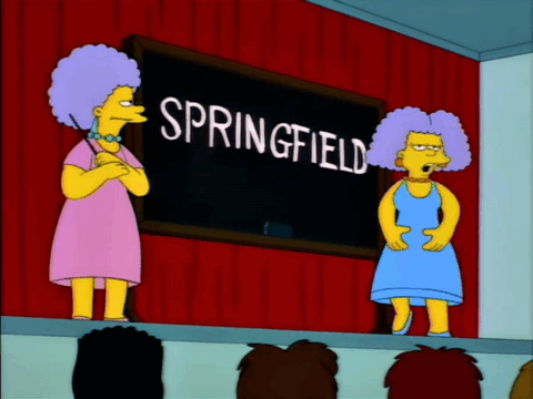 The reflection of homer in the mirror is pure professionalism and ...