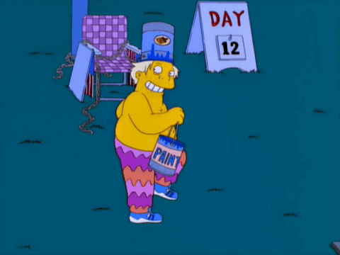 And now, taking over for Hungry Hungry Homer... let's welcome Paint ...