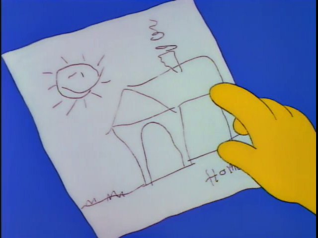 And this happy character here is the sun! : r/TheSimpsons
