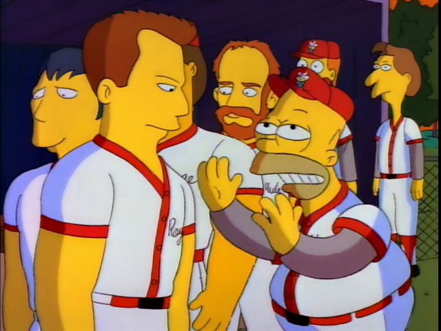 When you make the team : r/SimpsonsFaces