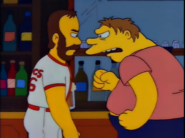 Mattingly! I thought I told you to trim those sideburns! You're off the ...