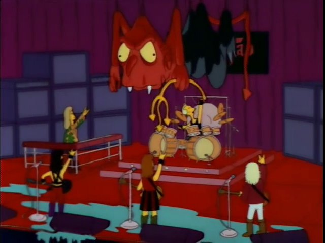We salute you, our half-inflated dark lord! : TheSimpsons