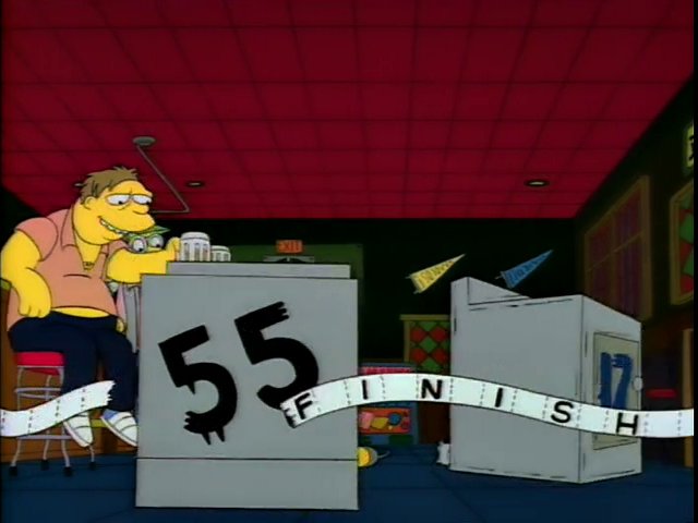 I got you a new washer and dryer, and I sold the old ones for fifty ...