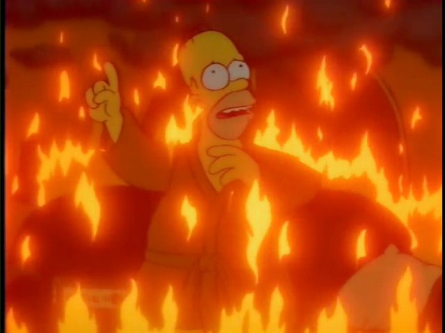 When a fire starts to burn, there's a lesson you must learn. Something ...