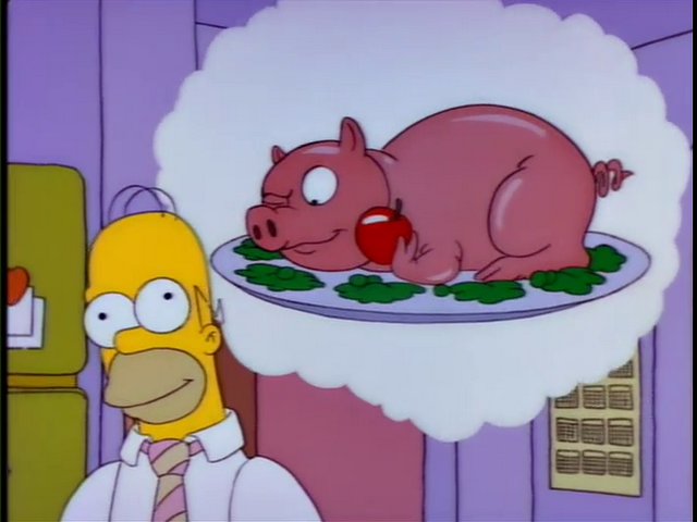 Pssss, the best meat’s in the rump! : r/TheSimpsons