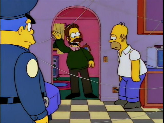 HI-DILY HEY! GO HOME. : r/TheSimpsons