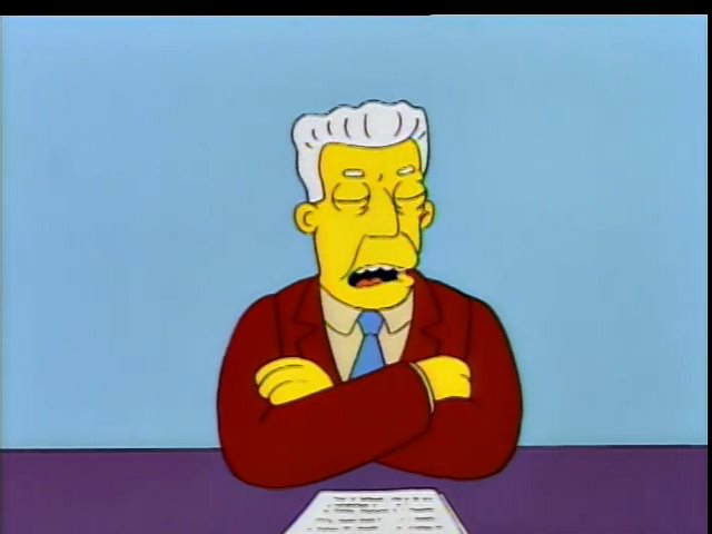 Yeah, I know I'm on. But I don't care. I don't read the news until I ...