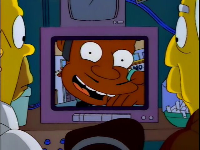 Now, this is just between you and me, smashed hat. : r/TheSimpsons