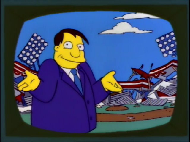 Sure the building collapsed, but like, doesn’t Bart still own the land ...