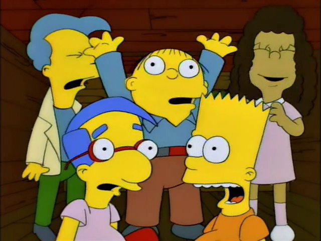 When they're all reverse vampires : r/SimpsonsFaces