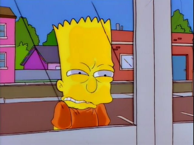 The Weird Faces made in The Simpsons