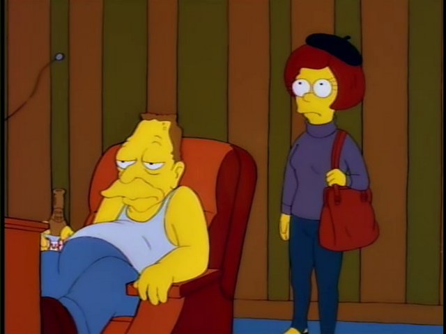 I put Homer to bed, Abe, and now I'm going out. It could be a late ...