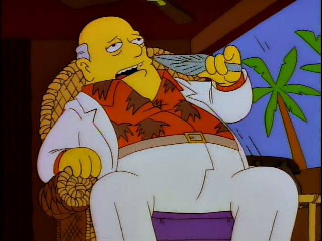 It's too hot today : r/TheSimpsons