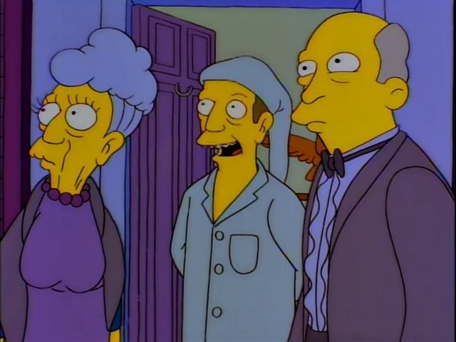 The Frinkiac search engine can find screencaps for that Simpsons quote ...