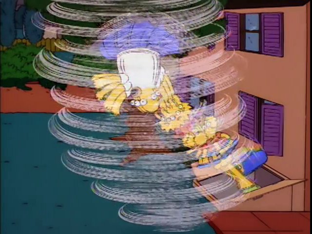 When it was just the eye of the storm : r/SimpsonsFaces