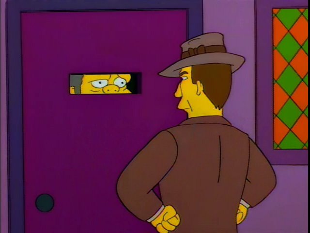 Open up, Curly! This is a raid! : r/TheSimpsons