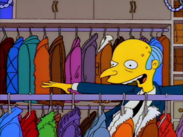 The Weird Faces made in The Simpsons