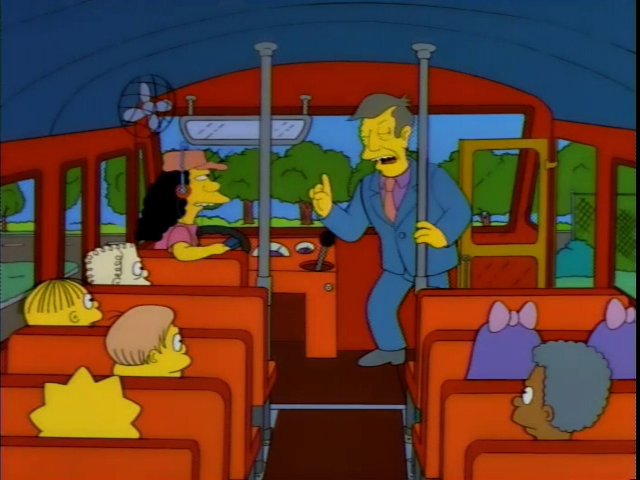 Okay, kids. Otto's in charge! Remember Otto, we're trusting you with ...