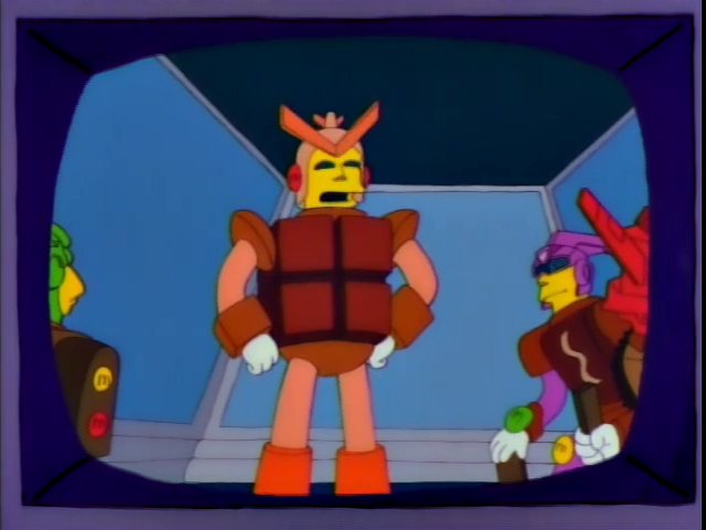 What is the name of the leader of the Chocobots? : r/TheSimpsons