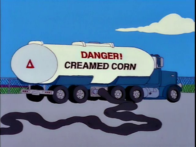 DANGER! CREAMED CORN : r/TheSimpsons