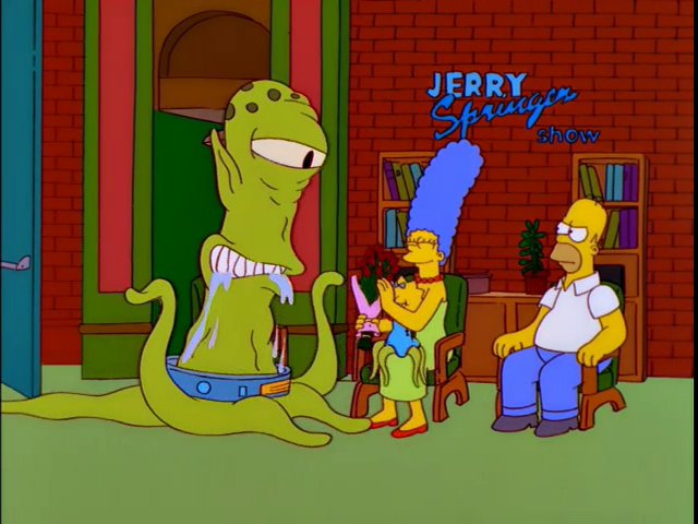 RIP Jerry Springer : r/TheSimpsons