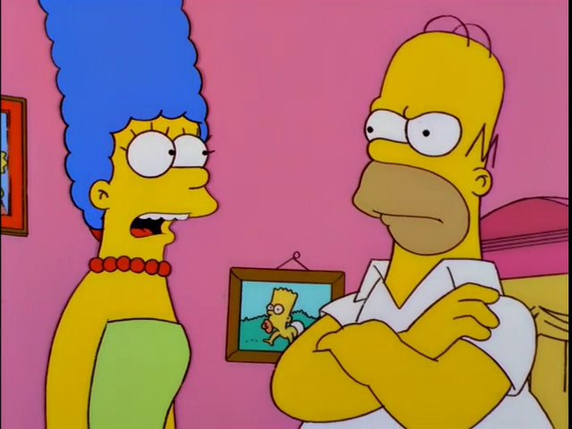 Homer Simpson does not lie twice on the same form. He never has, and he ...