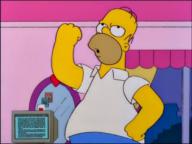 I'm Homer Simpson, the most powerful food critic in town, who will ...