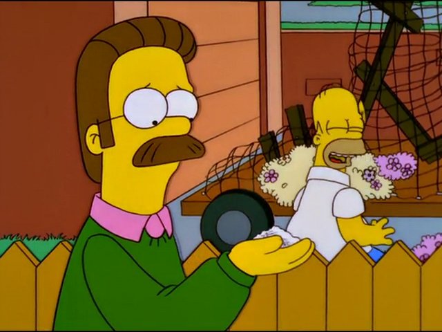 "Can't make a float without flowers!" "But did you have to salt the ...