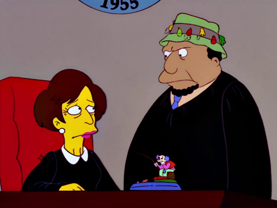 "The clown is down." : r/TheSimpsons