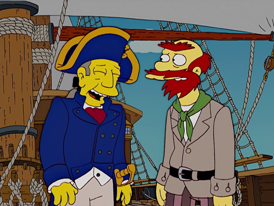 "Mutiny? On the Bounty?" (laughs) : r/TheSimpsons