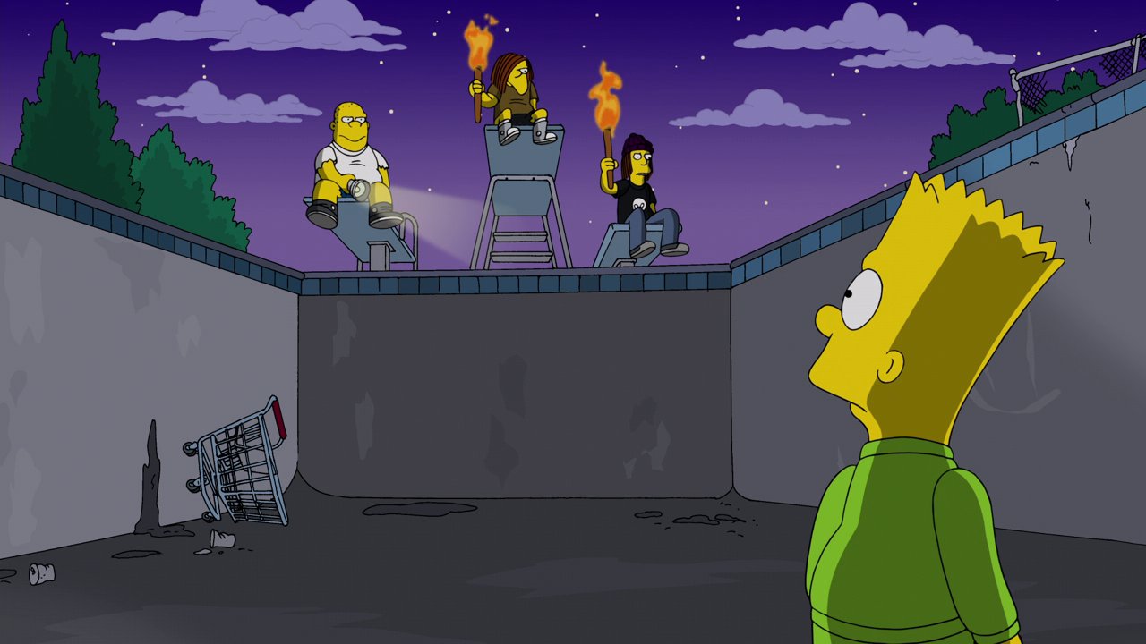 Frinkiac - S25E14 - - Where am I? - Our secret place. The empty ...
