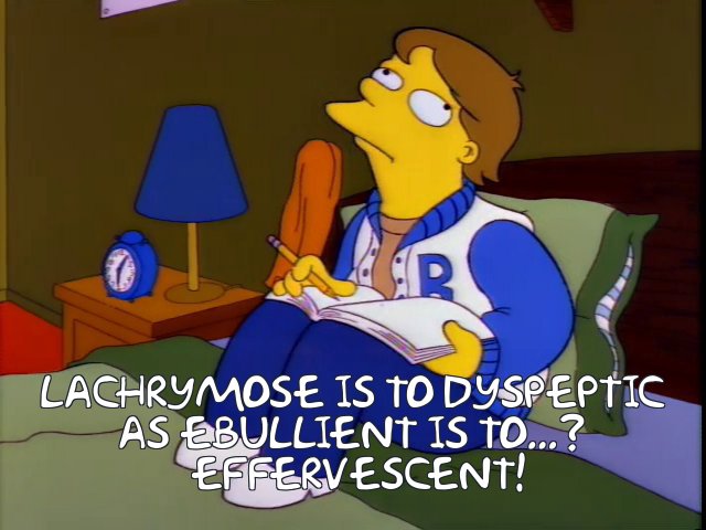 "You can't spell obsequious without I.O.U." -- What's your favorite ...