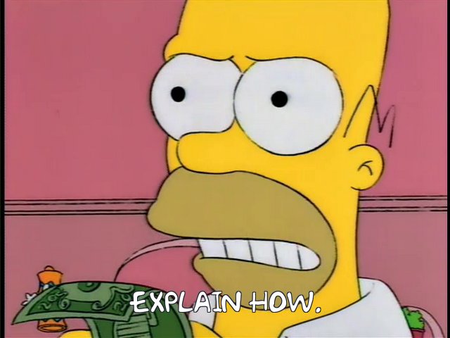 SIMPSONS MEMES ARE FUNNY: Selahbrate good times come on "...I will ...