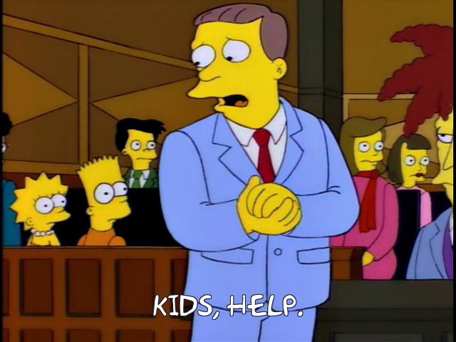 Is there really a Simpsons reaction pic/gif for everything ...