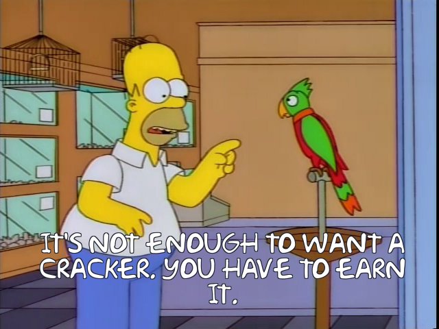 Look Homer, there's that bird you like to argue with. : r/TheSimpsons