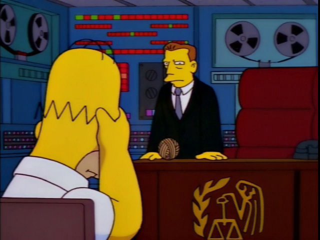 Mr. Simpson, this government computer can process over 9 tax returns ...