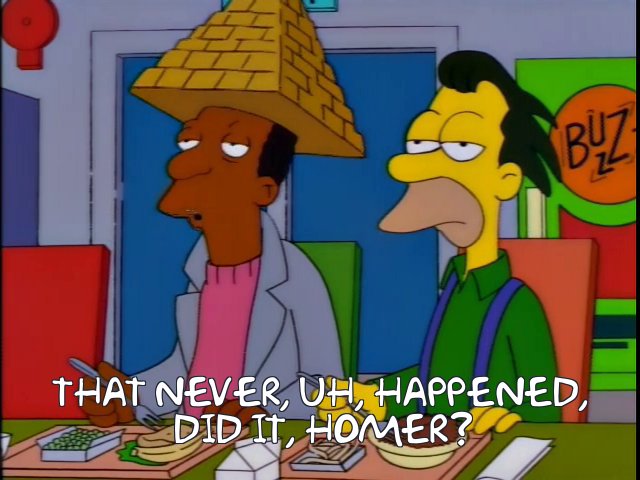 Anthro 101: Passive Analysis of Visual Iconography : r/simpsonsshitposting