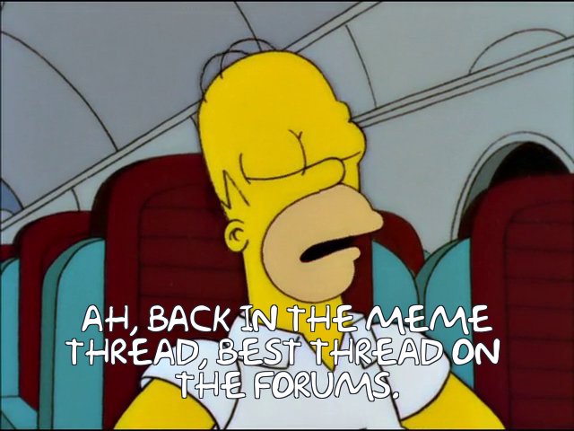 SIMPSONS MEMES: Rest in peace Ray Jay Jo..."I'm always interupting ...