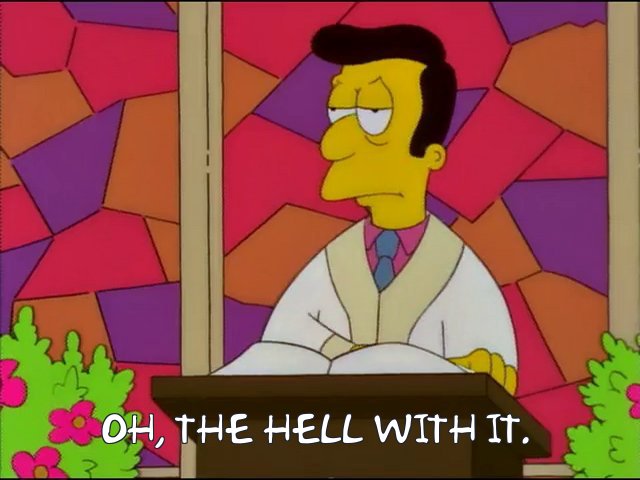 The Simpsons, Season Three, Episode Fifteen, “Homer Alone” – The Avocado