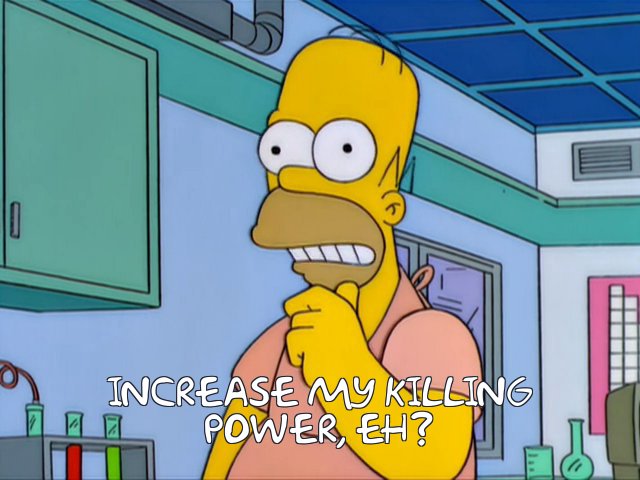 When I step on the scale and find out I weigh more than ever before ...