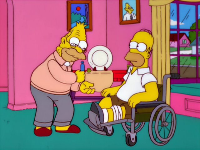 Isolation advice from Grampa : r/TheSimpsons
