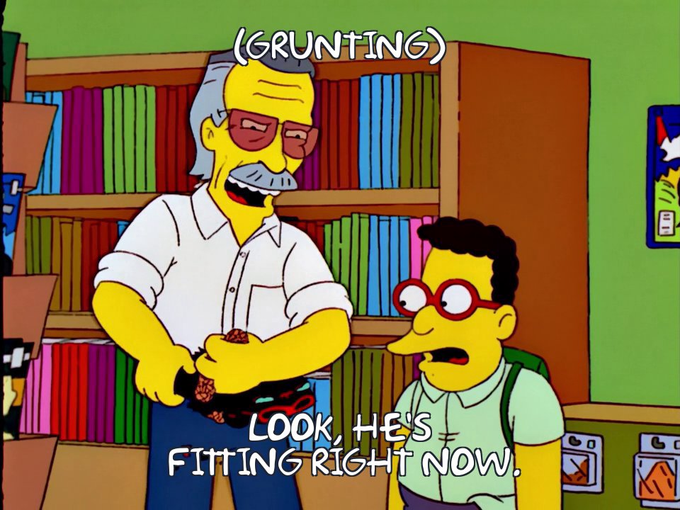 Rest In Peace, Stan Lee : r/TheSimpsons