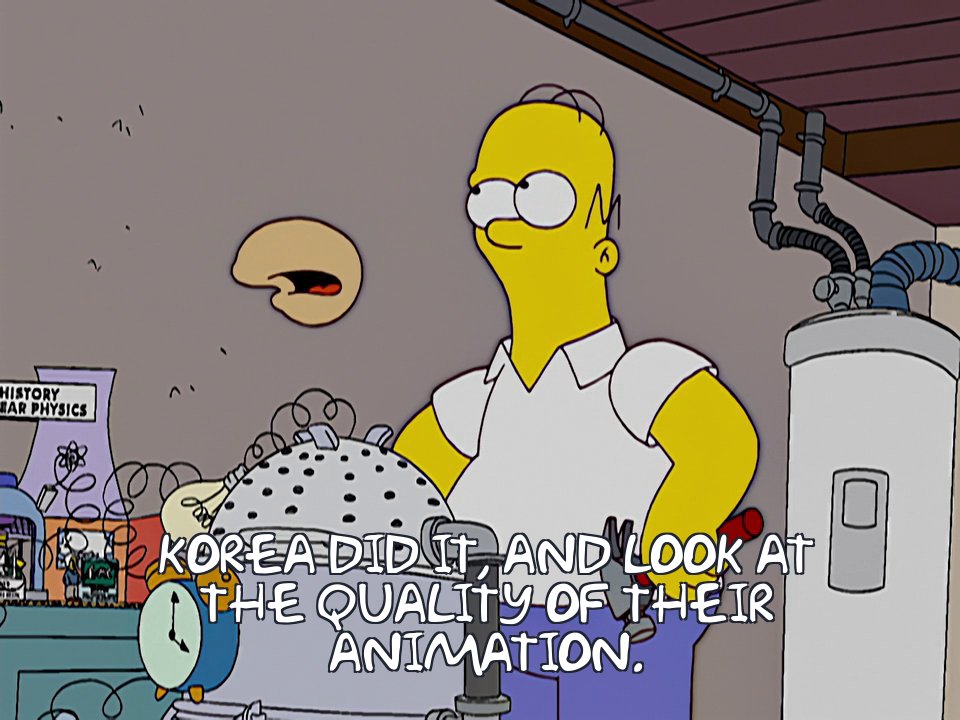 Why are there so many Korean subtitled Simpsons videos on Youtube? Are ...