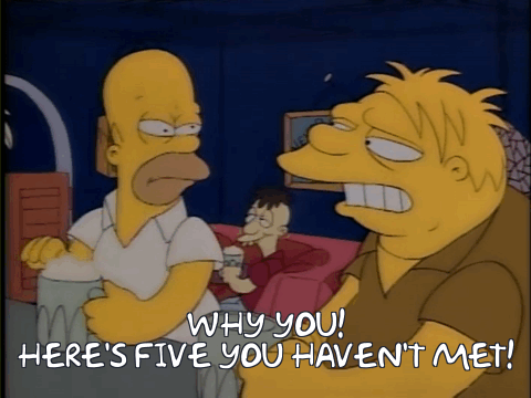 Either this is the very first continuity error in the show, or Homer is ...