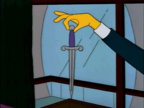 TIL about the Sword of Damocles: an old Greek legend in which a sword ...