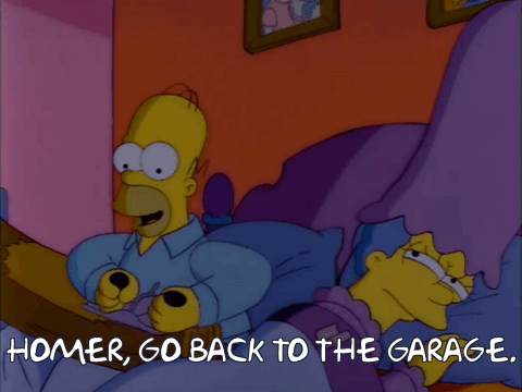 Homie, come to bed : r/TheSimpsons