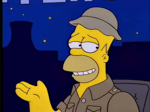 Return to your homes or places of businesses. : r/TheSimpsons