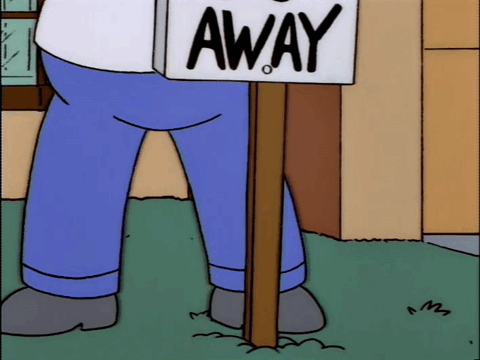 Don't make me tap the sign : r/TheSimpsons