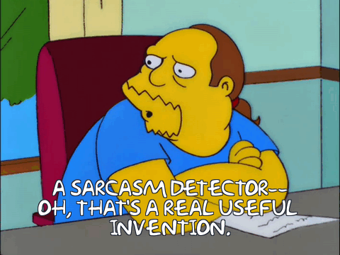 TIL that there is a punctuation mark for sarcasm. Introduced in 2010 ...